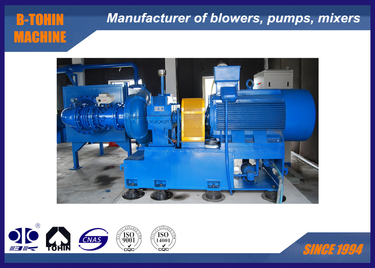 Industrial Single Stage Centrifugal Blowers smoke desulfurizing compressor