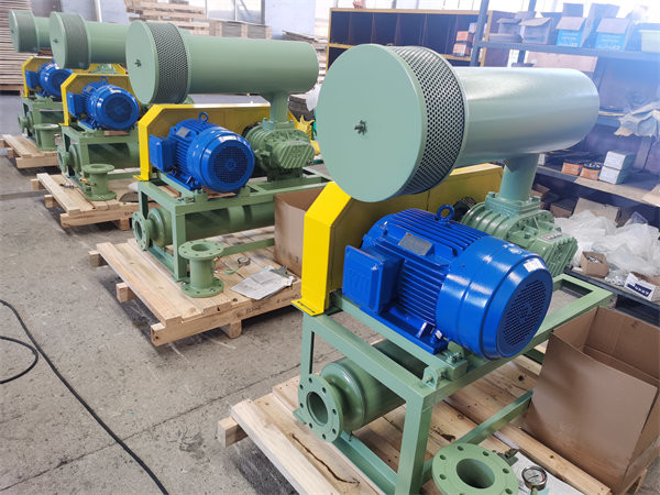 5.46m3/min RPM1150 DN80 Three Lobe Roots Blowerr For Transport Air Or ...