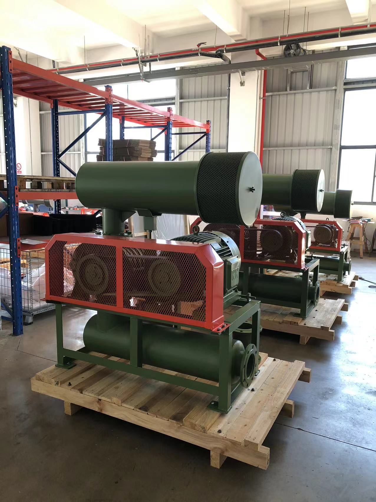 High Power Huge Three Lobe Roots Blower Bk9030S 37kw - 220kw Motor Power