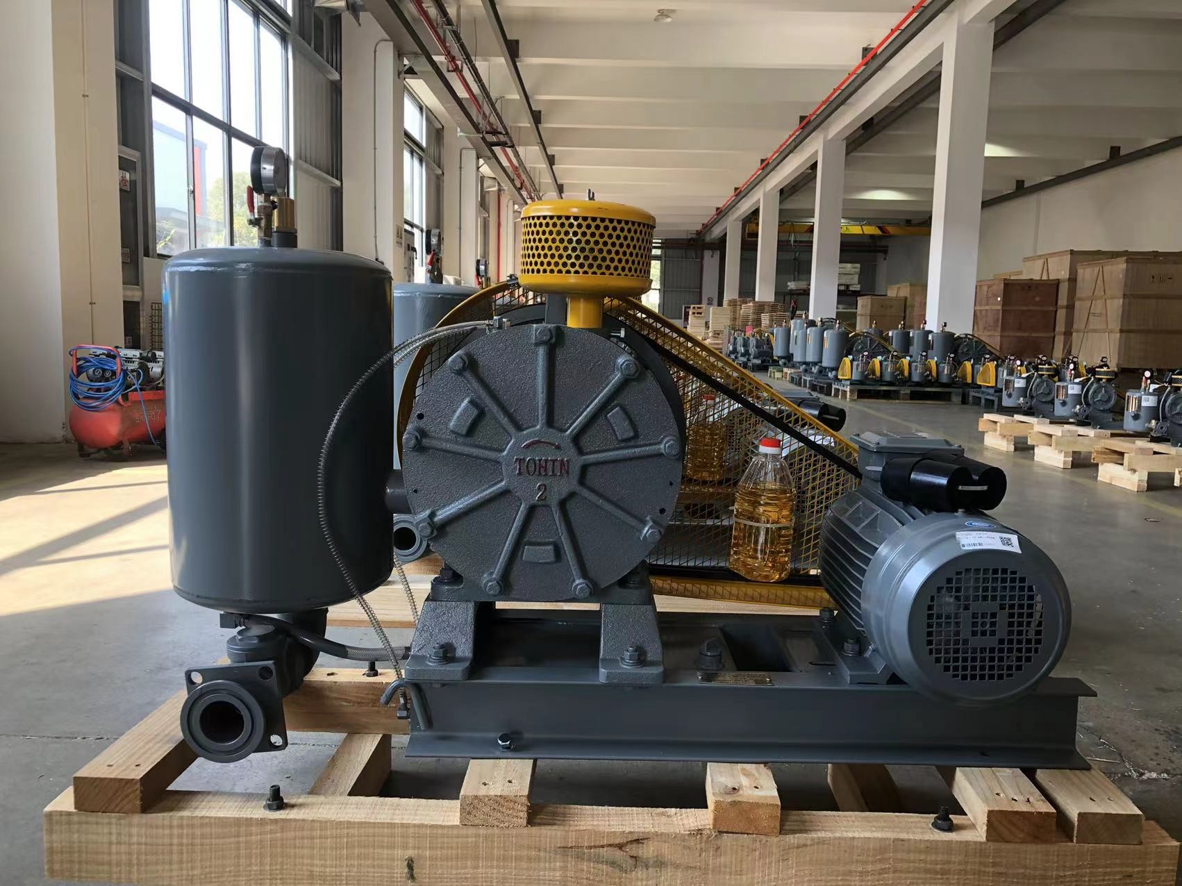 Hospital HC-601S Rotary Air Blower , small oyxgen generator 4kW noise ...