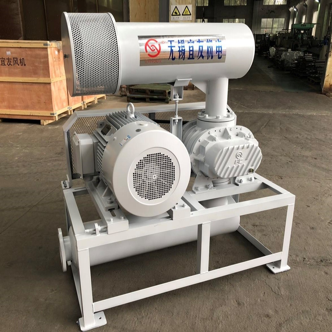 1100rpm 71.52m3/Min Three Lobe Rotary Blower For Aeration Backwashing