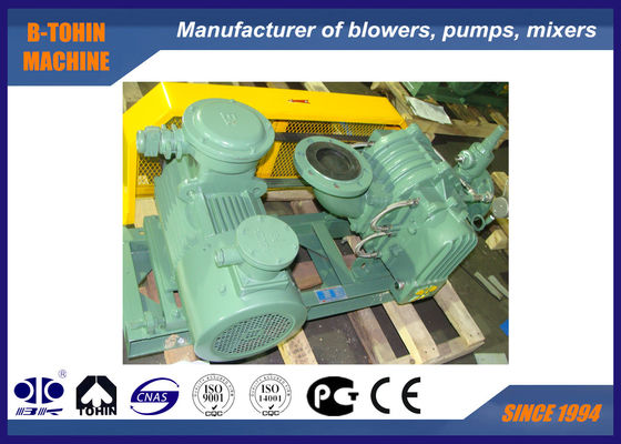 Waste and flammable landfill gas blower , Biogas Rotary Blower